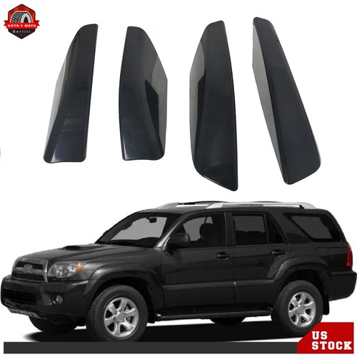 Black Roof Rack Rail End Cover Shell For Toyota 4Runner 2003 2004 2005 ...