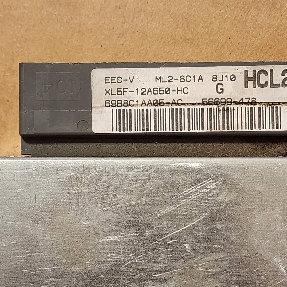 1999 Ford Ranger 3.0L AT Engine Control Unit ECU XL5F12A650HC Module ...