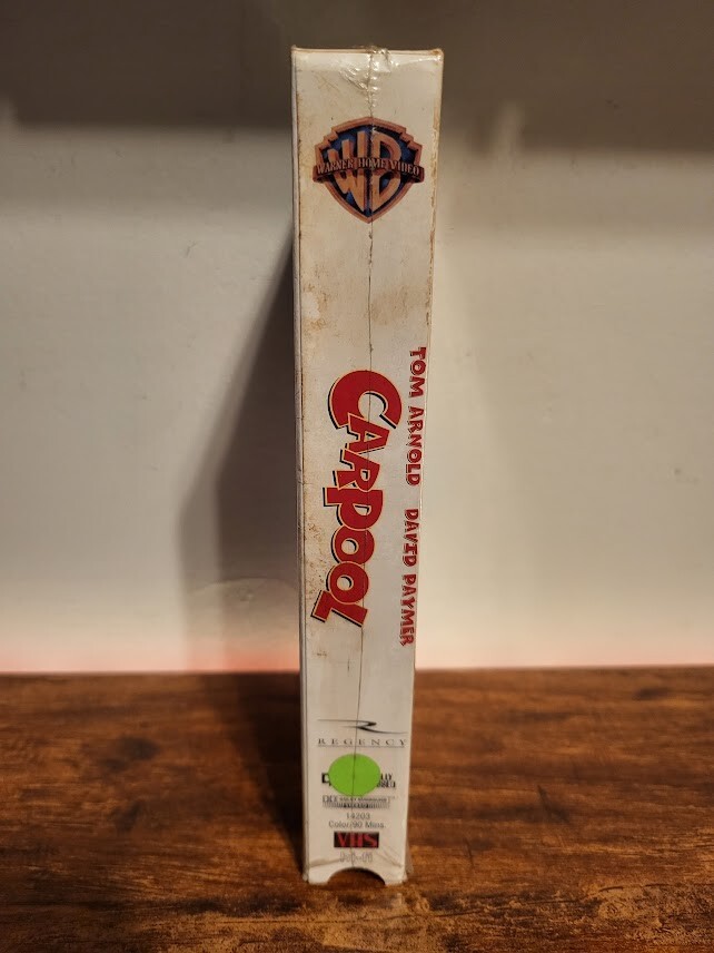 *SEMI-SEALED* Carpool (VHS, 1996) Tom Arnold, 90s Comedy 85391420330| eBay