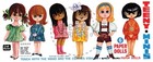 REPRINT - TEENY-MINIS - VINTAGE PAPER DOLL REPRODUCTION POSTER SIZE | eBay