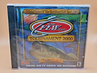 WalMart FLW Tour Tournament 2000 PC-CD-ROM Brand NEW Sealed!! Real as ...