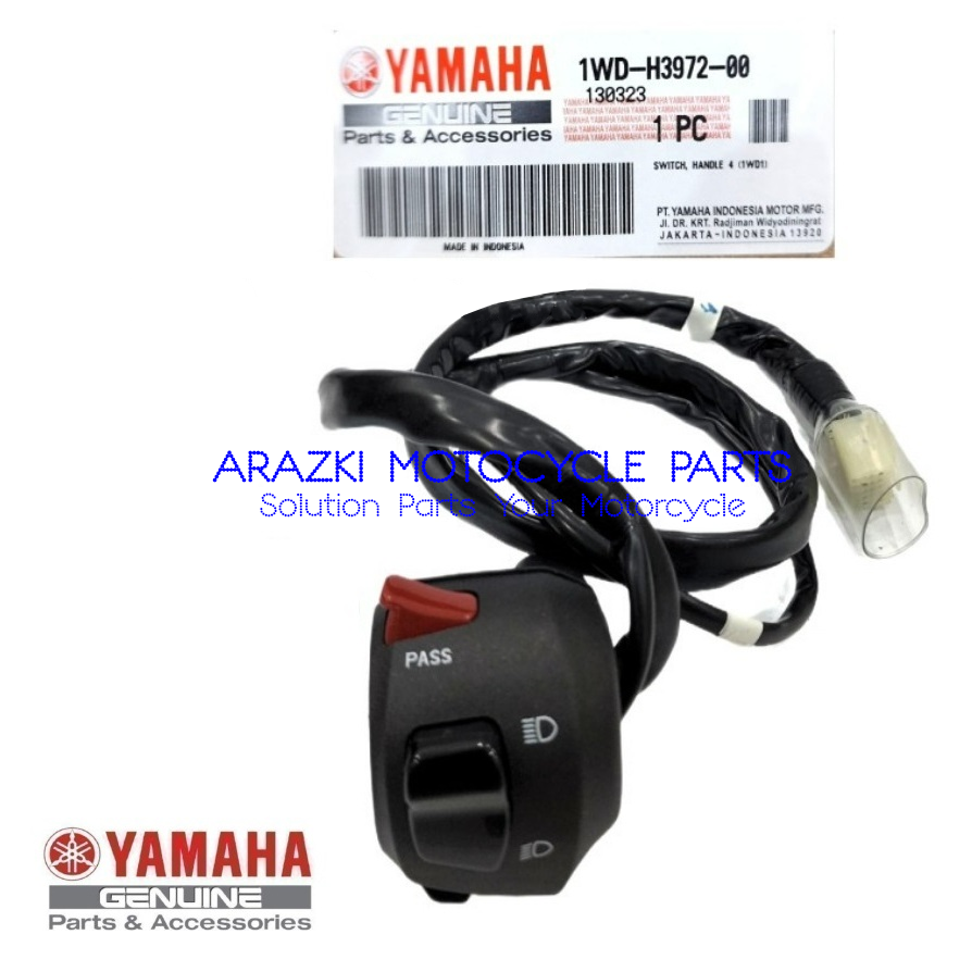 GENUINE NEW YAMAHA YZF-R3 (2015-2018) SWITCH HANDLE 4, 1WD-H3972-00 | eBay