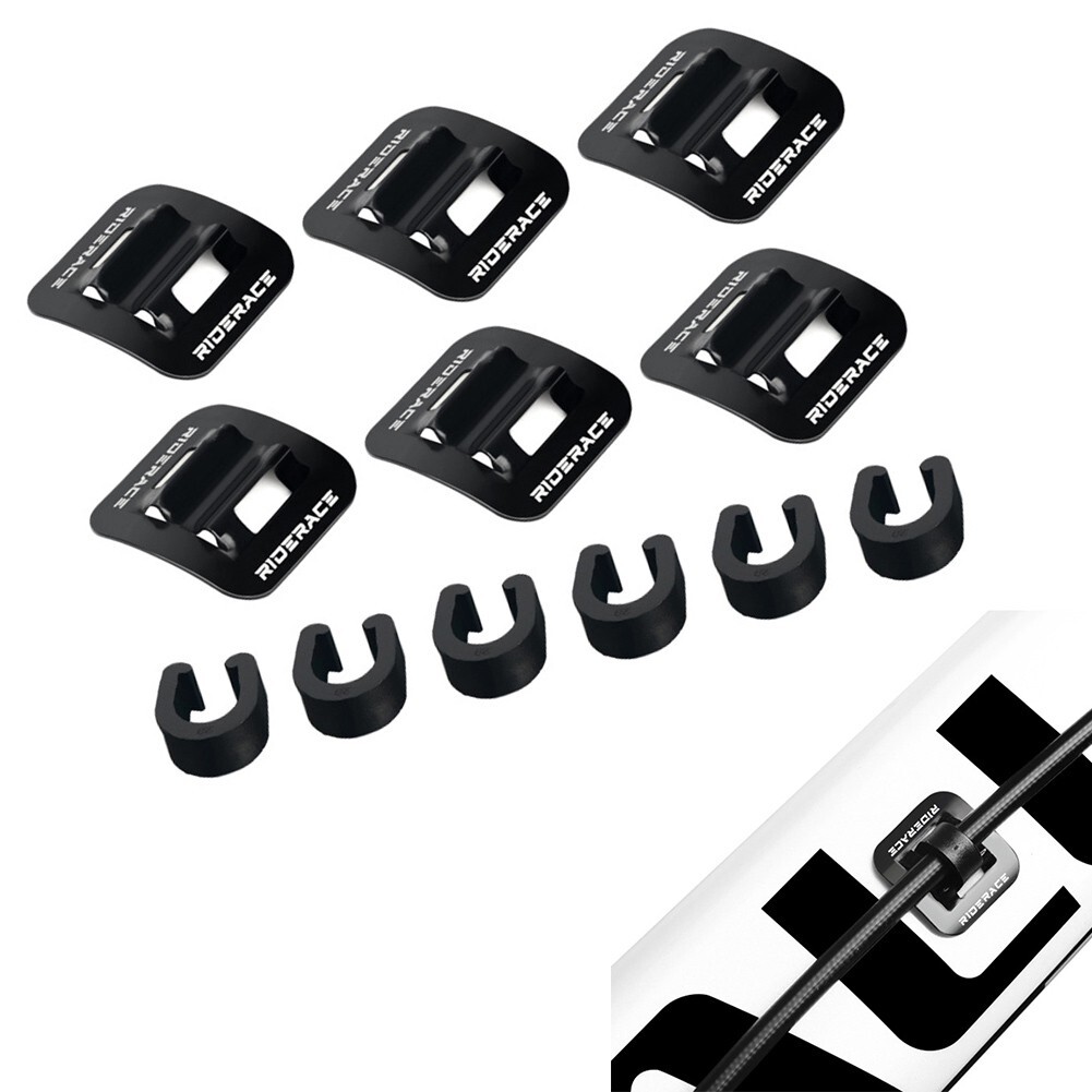 Efficient Wire Management with 6 Bike Cycle Brake Cable Guides and C ...