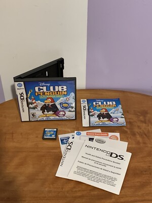Club Penguin Elite Penguin Force Nintendo DS Video Game Complete ...