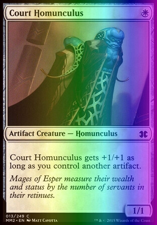 MTG Magic the Gathering Court Homunculus (13/265) Modern Masters 2015 ...