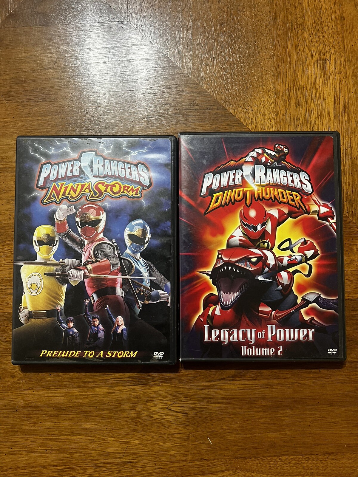 Power Rangers DVD Lot of 2 Dino Thunder Legacy Of Power Ninja Storm ...