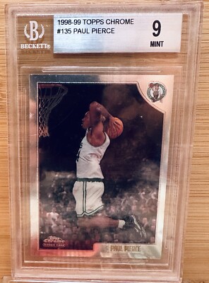 1998-1999 Topps Chrome Paul Pierce RC #135 Beckett Graded 9 MINT!! | eBay