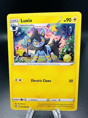 Pokemon TCG - Luxio 92/264 - Fusion Strike 2021 | eBay