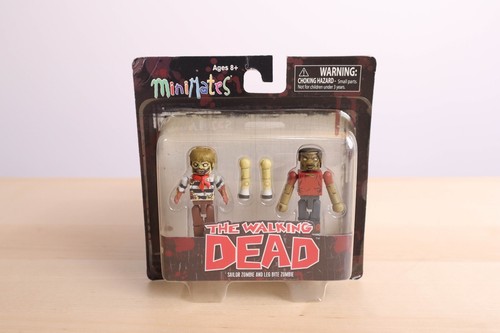 MiniMates The Walking Dead Sailor Zombie and Leg Bite Zombie Figure ...
