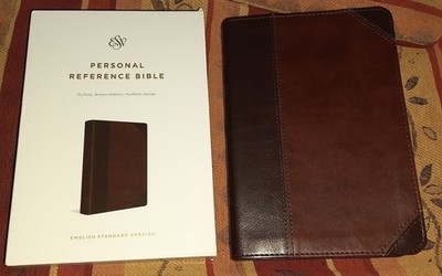ESV Personal Reference Bible (Trutone, Brown/Walnut, Portfolio Design ...