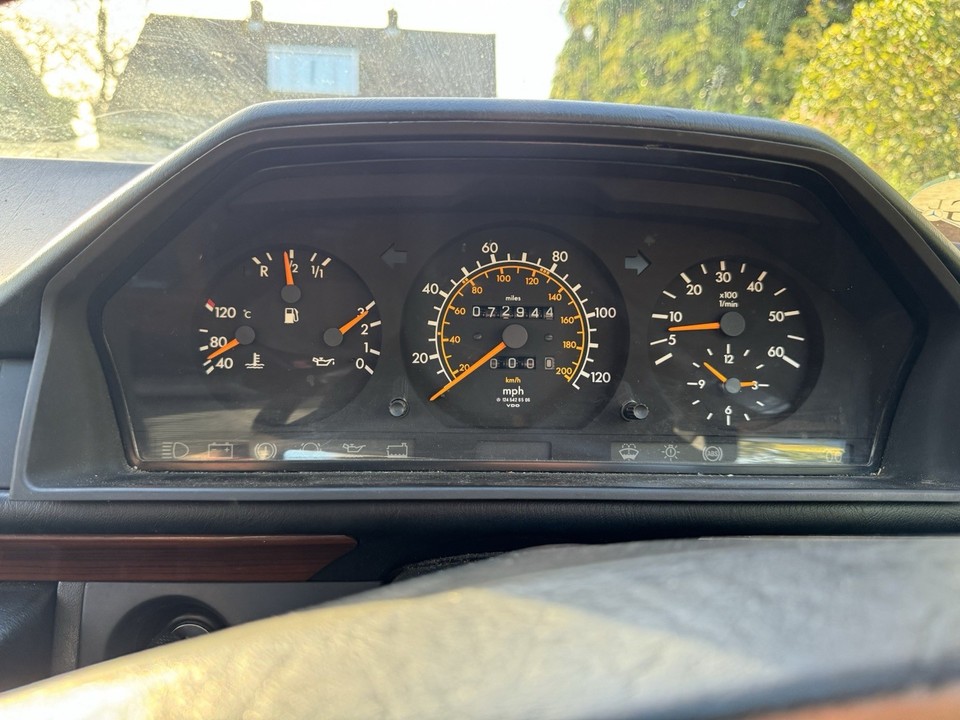 Mercedes W124 250d Automatic Diesel - Signal Red - 73k miles | eBay UK