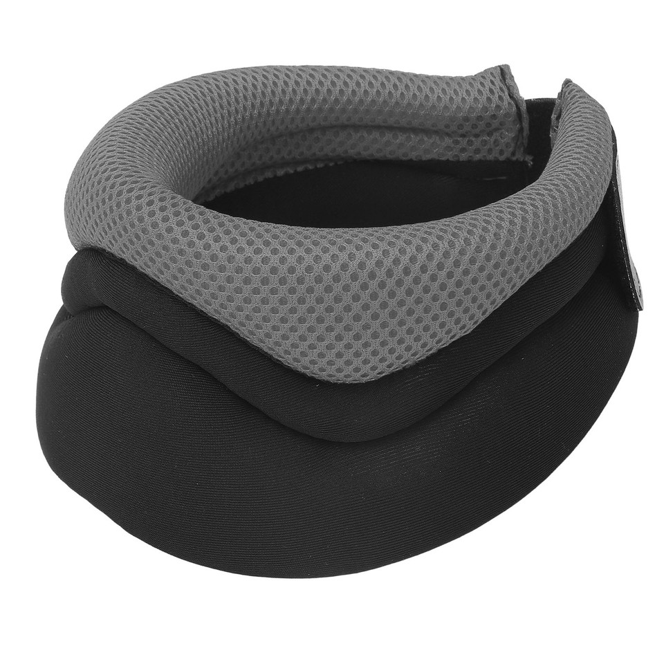 (Gray)Neck Support Brace Sponge High Elasticity Prevent Forward Head ...