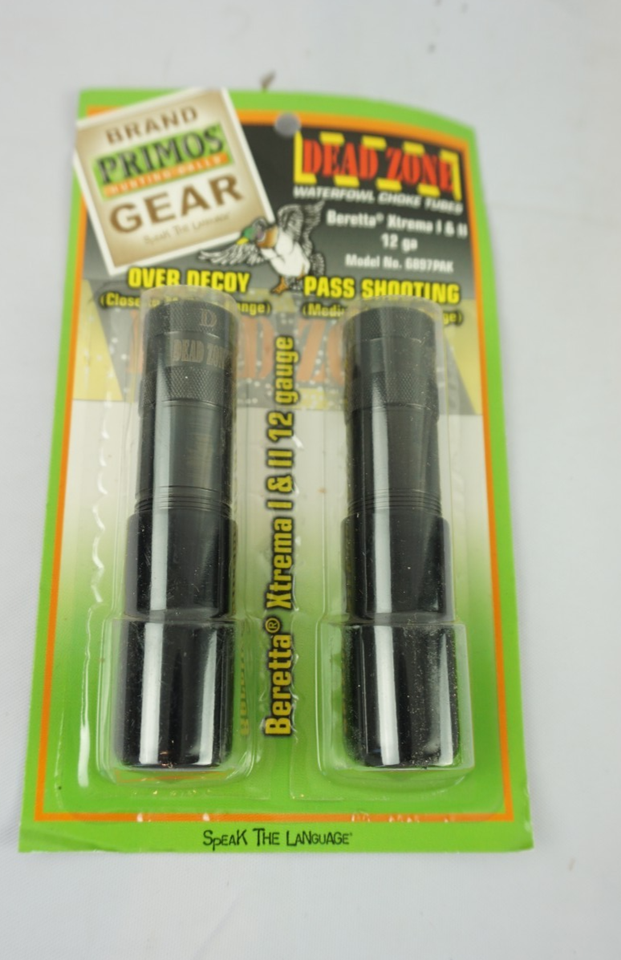 Primos 6897PAK Dead Zone 2 Chokes for Beretta Xtrema I & II 12 Gauge ...