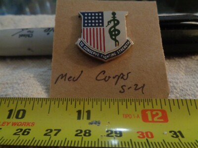 Medical Corps S-21 Unit Crest, DI, DUI (DRAW#V11) | eBay