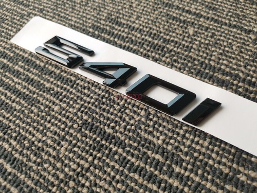Gloss Black OE Style BMW 5 540i Badge Rear Trunk Tailgate Emblem Decal ...
