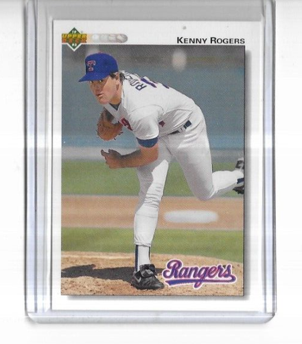 1992 Upper Deck #651 Kenny Rogers Texas Rangers | eBay