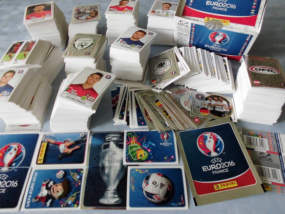 Panini Sammelbilder Fußball EURO 2016 France EM 16 - 20 Sticker ...
