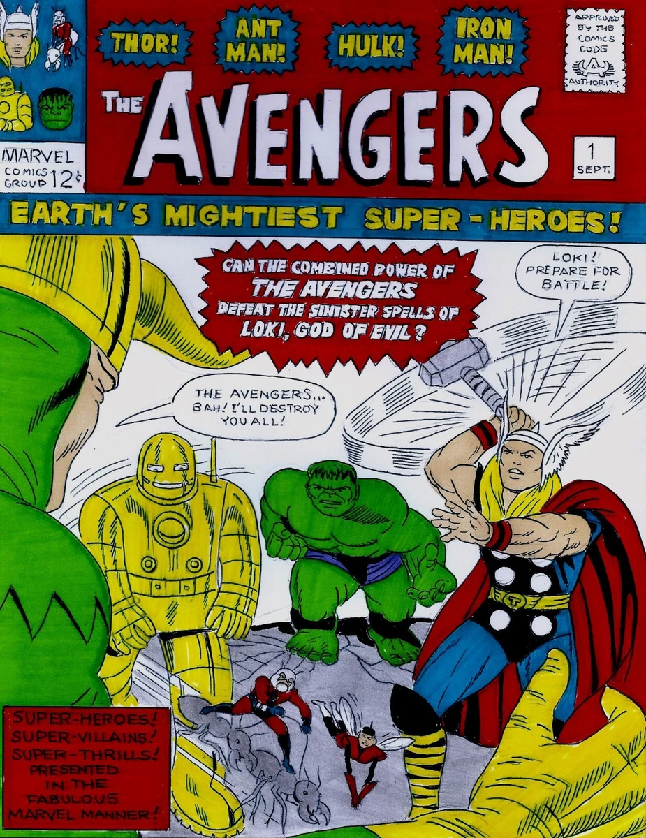 First Avengers Comic Cover