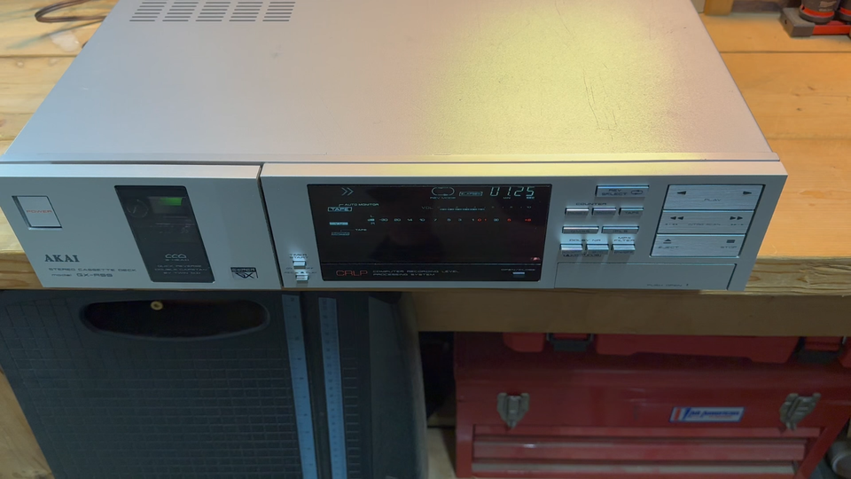 AKAI GX-R99 Cassette Deck Silver | eBay