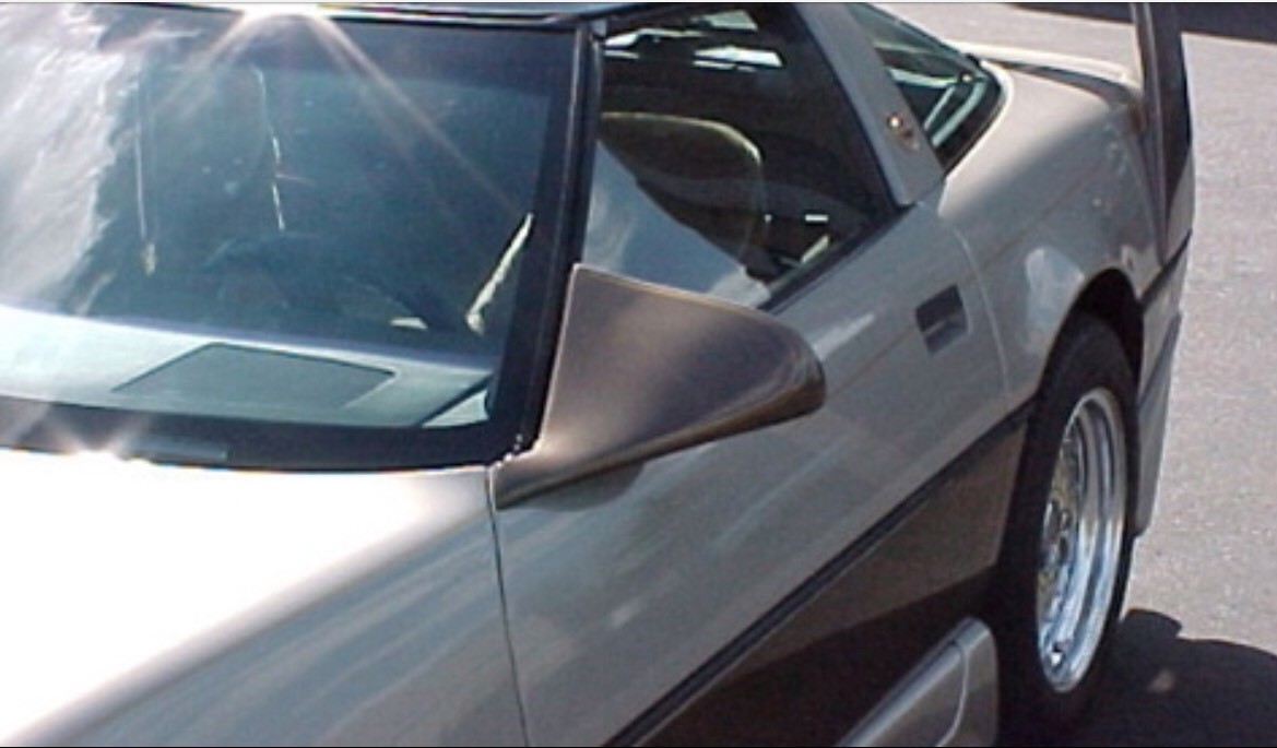 1984-1996 C4 Corvette ACI Fiberglass Vader Mirror Caps New Made in USA ...