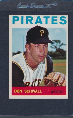 1964 Topps #558 Don Schwall Pirates EX/MT *6089 | eBay