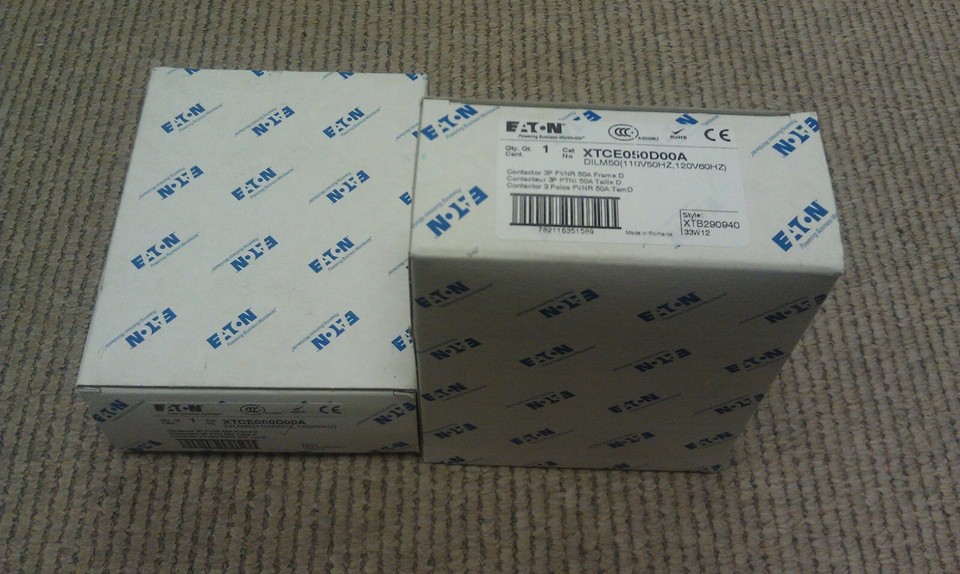 XTCE050D00A Eaton DILM50 Moeller IEC Contactor - New | eBay