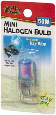 Reptile, Zilla Mini Halogen Bulb - Day Blue (50W) | eBay