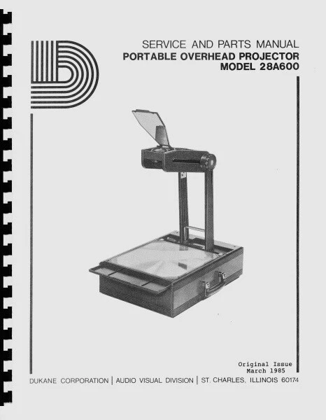 Apollo Overhead Projector Parts