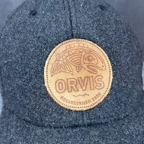 Orvis Wool Blend Baseball Cap Herringbone Style Established 1856 Patch ...