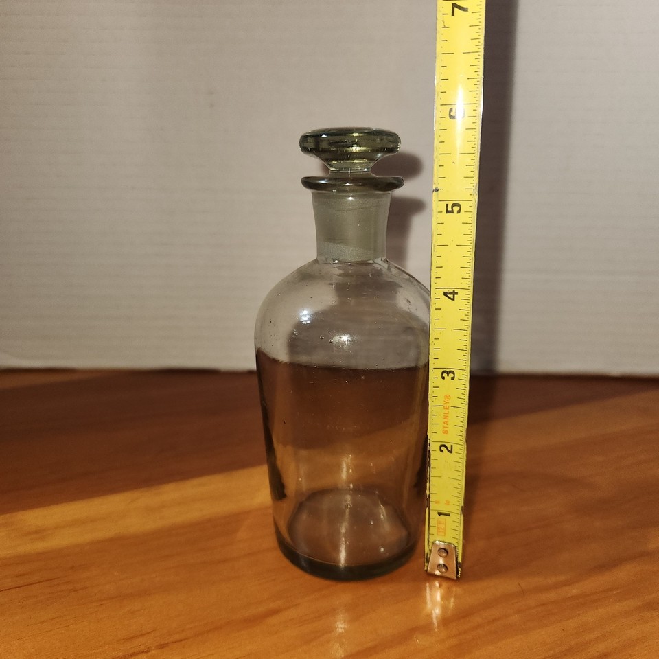 vintage glass apothecary jar with lid | eBay