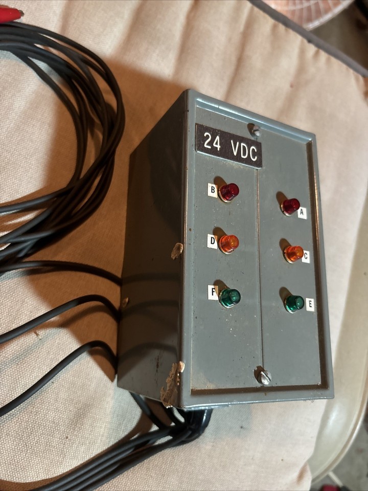 Custom-made electrical test box or control panel. Untested | eBay