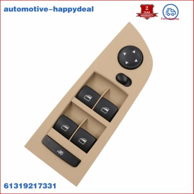FOR BMW NEW 3 SERIES FRONT WINDOW LIFTER ASSEMBLY SWITCH LHD BEIGE ...