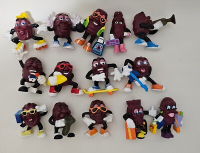 The California Raisins Figures Lot Of 14 Vintage Figures 987-88 | eBay