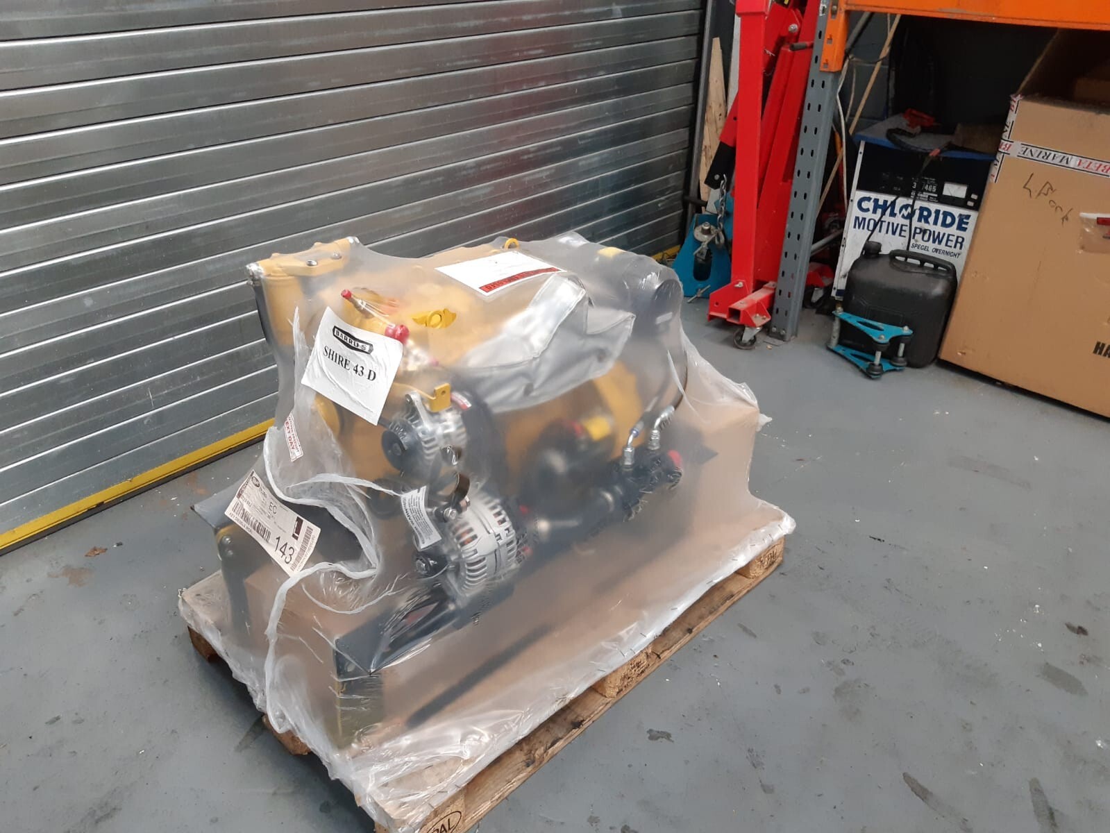 Barrus Shire Raywin 43hp 4cyl New- Marine Diesel Engine with gearbox ...
