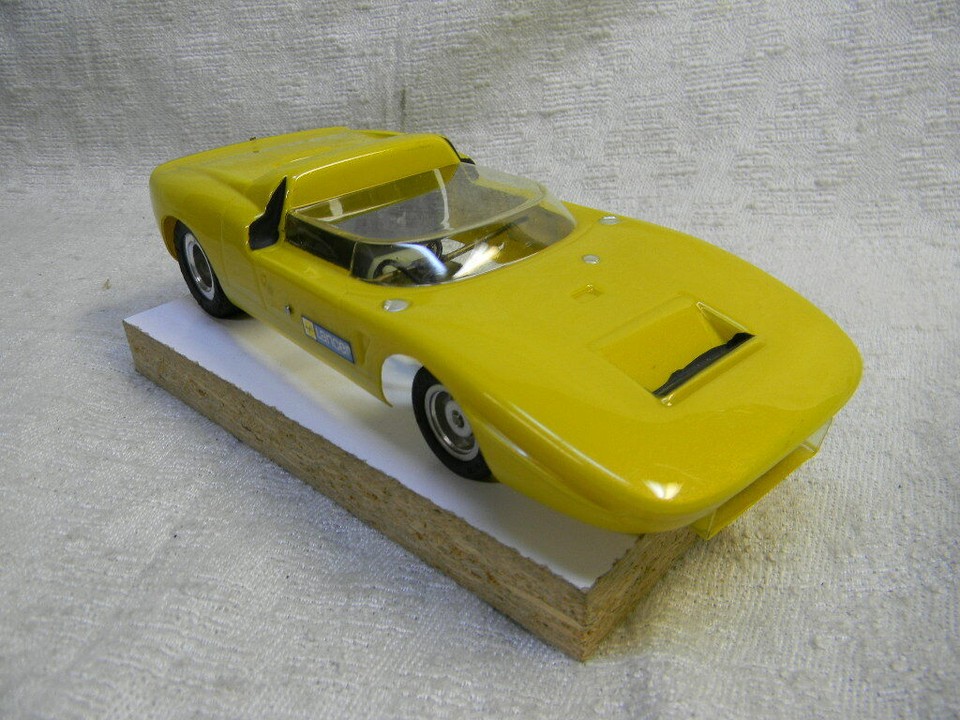 1/24 SCALE VINTAGE 1967 FORD GTX1 PROTOTYPE LANCER MUSTARD COMPETITION ...