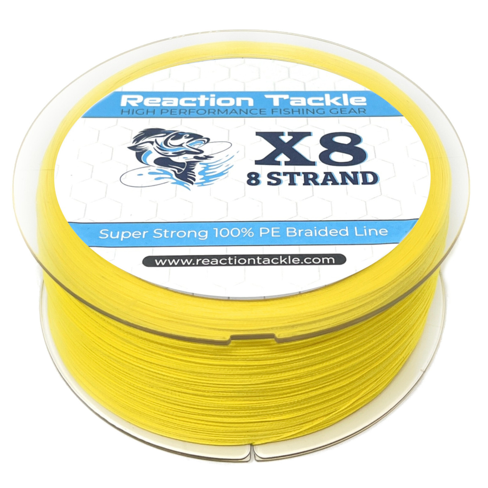 Reaction Tackle Pro 8 Strand Braided Fishing Line Saltwater or ...