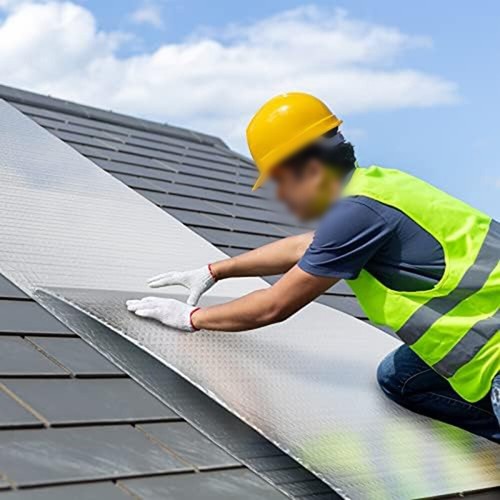 Bubble Foil Insulation Multi-Purpose Double Aluminium Radiator Heat ...