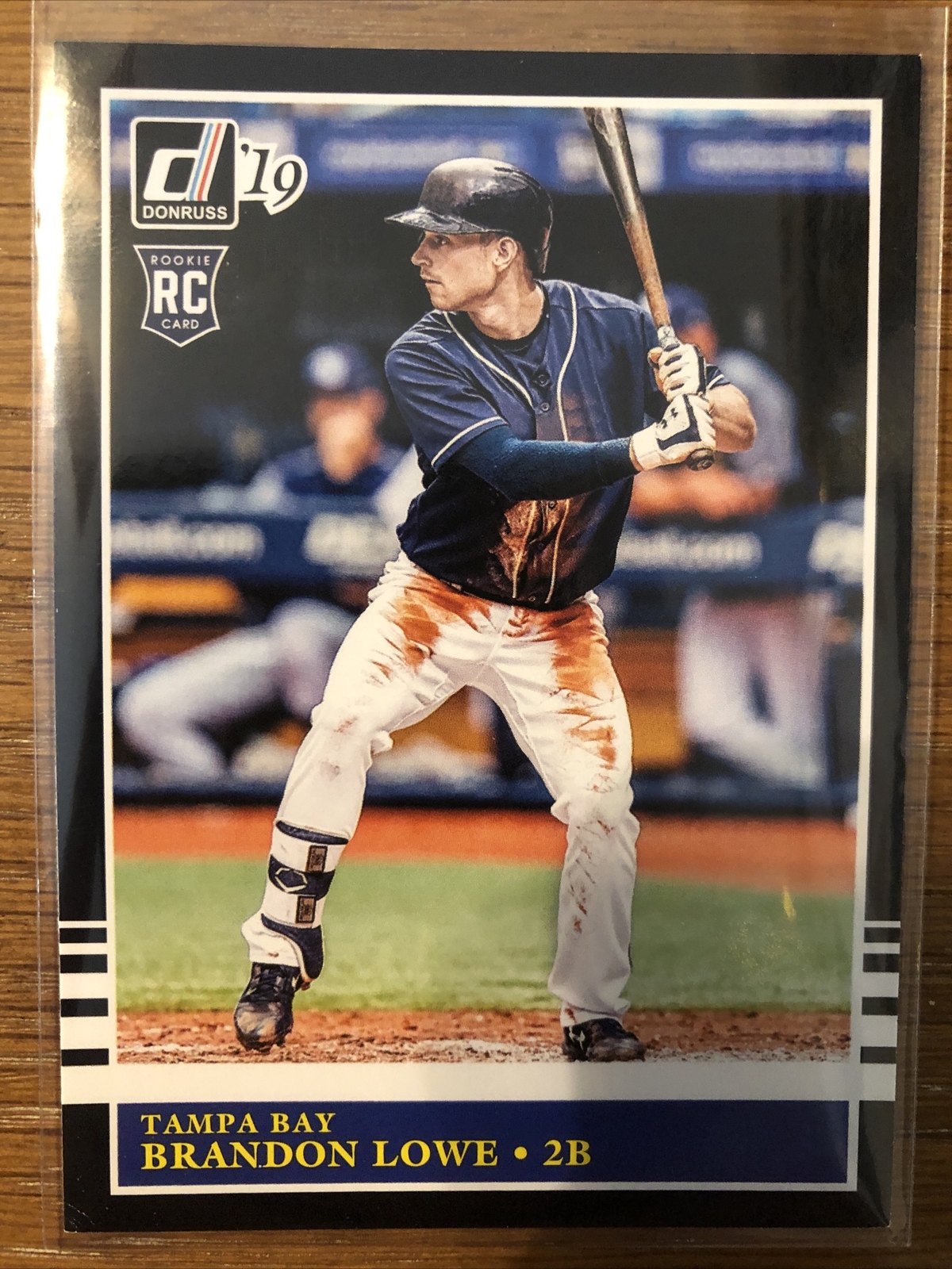 2019 Donruss BRANDON LOWE RC Retro 1985 Rookie #232 Tampa Bay Rays ...