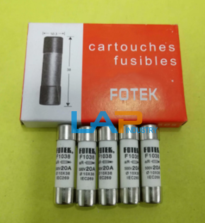 10PCS/BOX NEW FOR FOTEK fuse F1038 20A 500V 10*38 | eBay