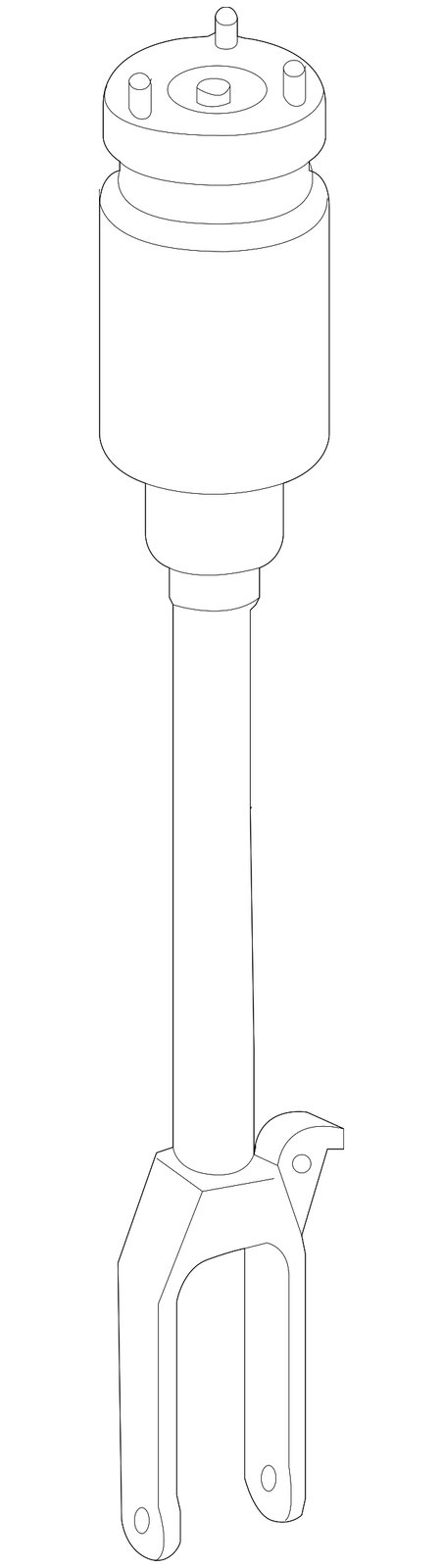 MERCEDES BENZ 1643205213 Genuine OEM Factory Original Shock for sale ...