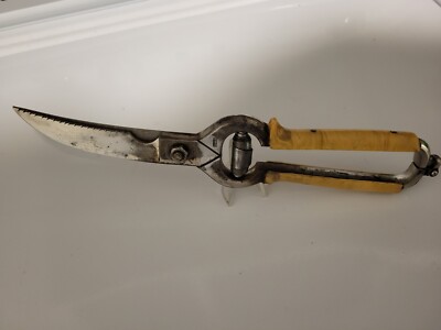 GERMANY Chrome & Antler HANDLE HUNTING Snips Scissors | eBay