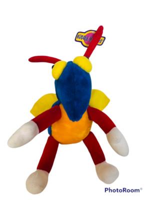 Bug Insect Stuffed Animal Plush Kuddle Me Toys Cuddle Beetle tag vtg 15 ...