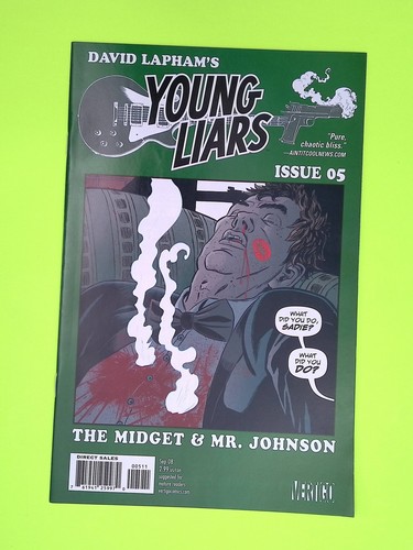Young Liars #5 2008 Vertigo 7.0 Comic Book K54-36 | eBay