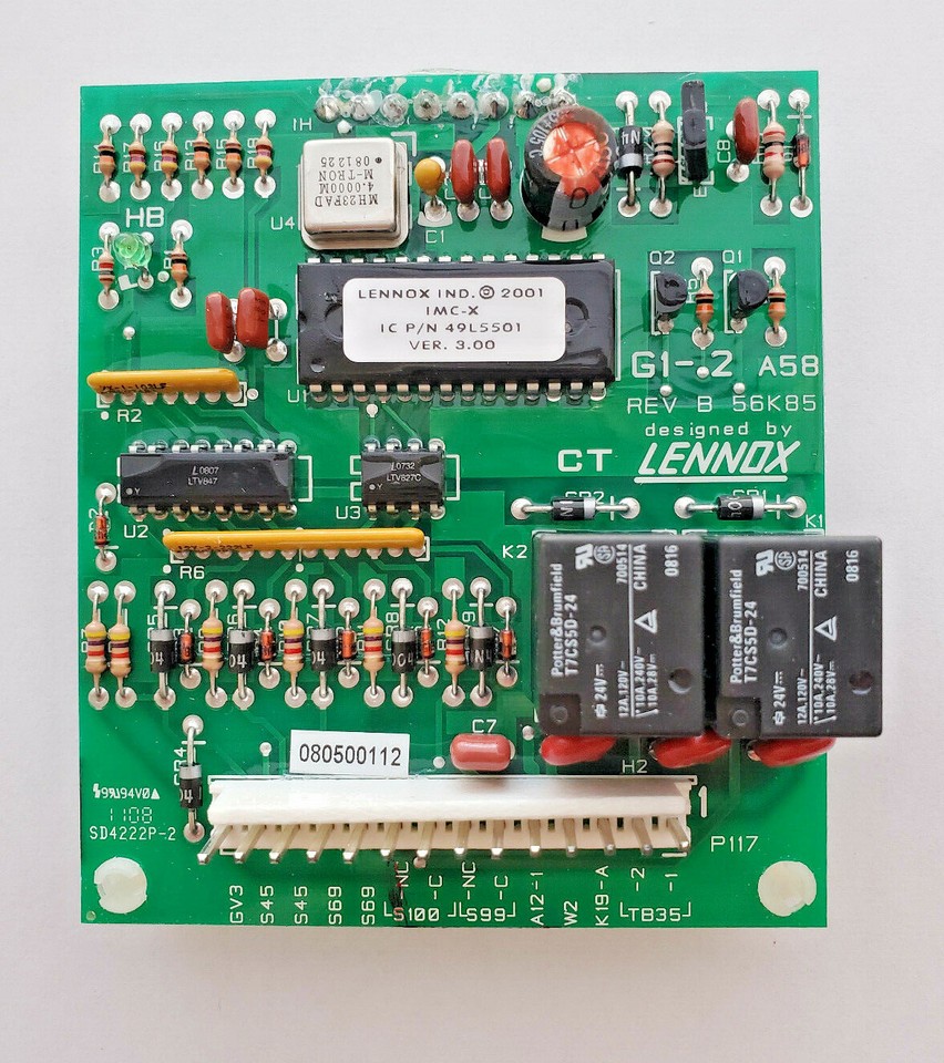 Lennox 56K85 - Control Board Imc PC Board G1-2 P/N 49L5501. Brand New ...