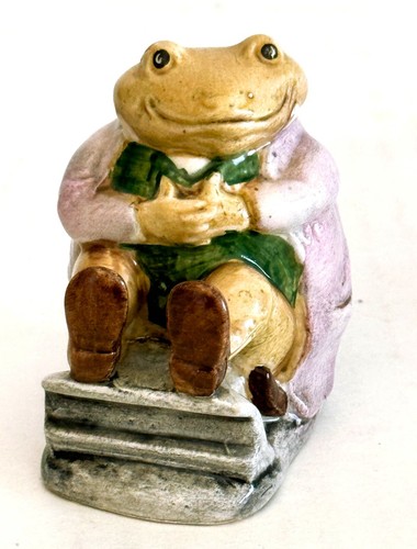 Vintage Beatrix Potter’s "Mr Jackson" Ceramic Toad Figurine (Circa 1974 ...