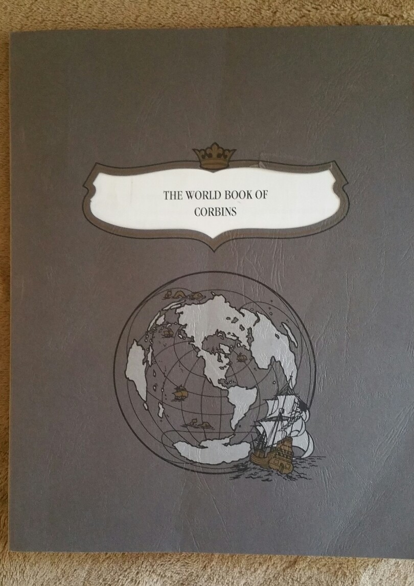 Halbert's Family Heritage:The World Book of Corbins , copyright 1996 ...