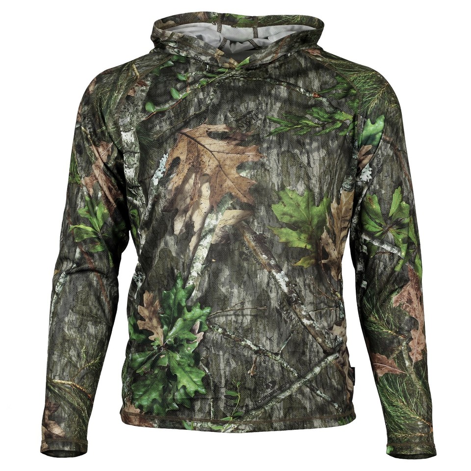 Gamehide's Elimitick Men's Camo Tick Repelling Long Sleeve Hooded Shirt ...