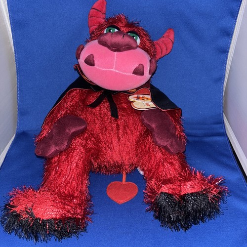 Aurora Valentine Red Animated 10" Devil DEVLIN Plush Cackling Vintage ...
