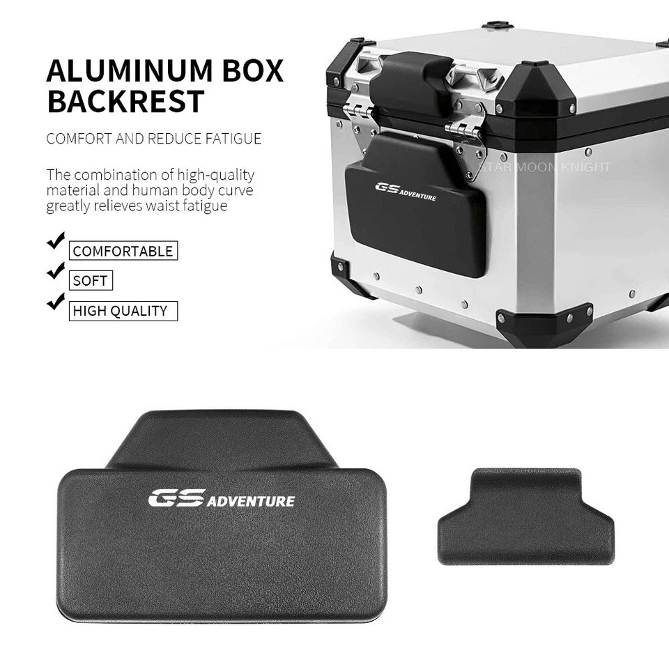 Rear Top Case Box Cushion Backrest Pad For BMW R1200GS F800GS 700GS ...