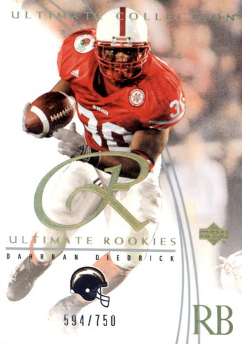2003 Ultimate Collection #68 Dahrran Diedrick RC /750 | eBay